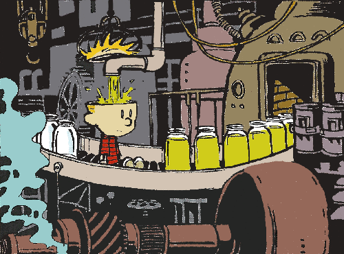 New trending GIF tagged brain calvin factory calvin… | Trending Gifs