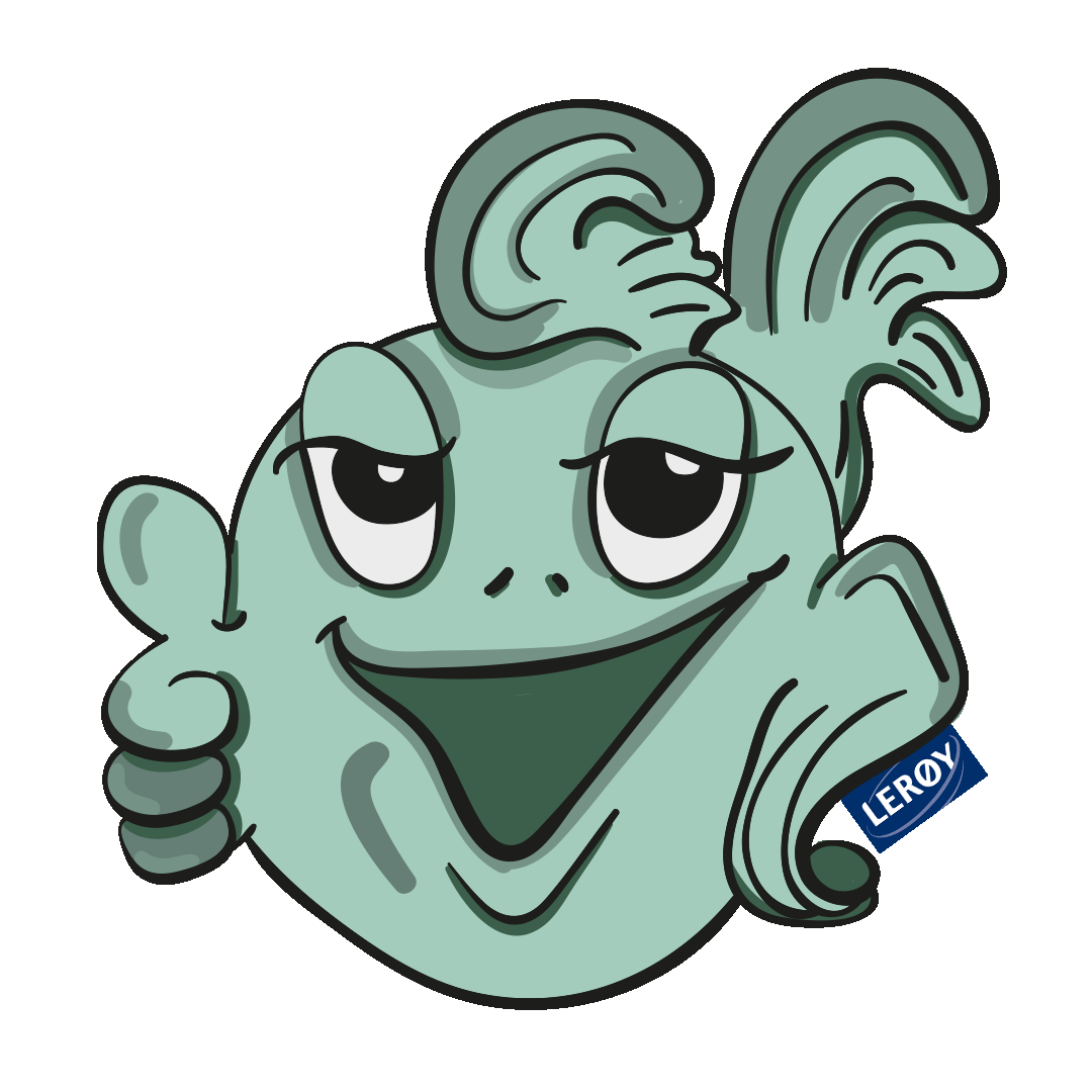 Fish Yes Sticker by Lerøy Seafood for iOS & Android | GIPHY