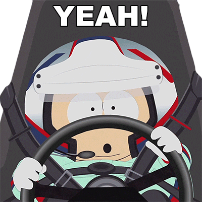 Eric Cartman Nascar GIF by South Park - Find & Share on GIPHY