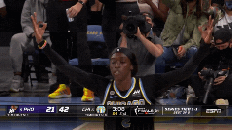 Happy Lets Go GIF by WNBA - Find & Share on GIPHY