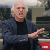 Larry David Unsure Gif