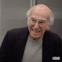 Larry David Reaction Gif