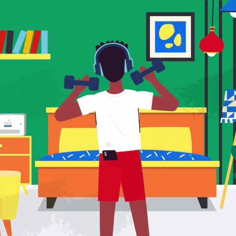 Fitness Gym GIF by ikeja - Find & Share on GIPHY