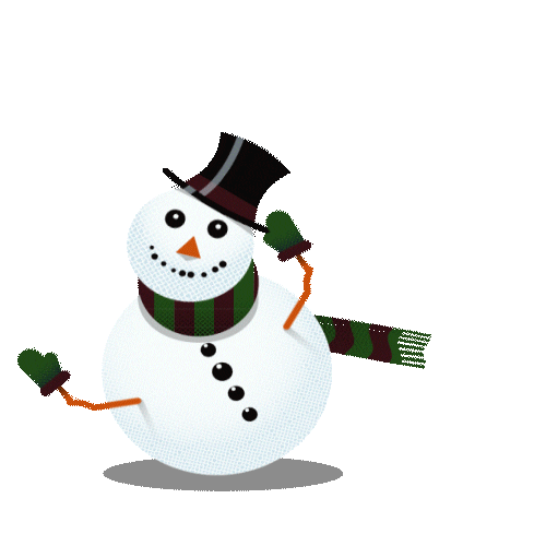 Dancing Snowman Gif