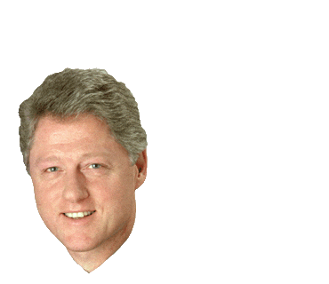 Bill Clinton Pizza Sticker by PIZZASLIME for iOS & Android | GIPHY
