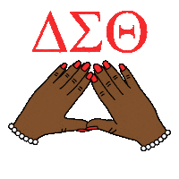 Delta Sigma Theta Pyramid Hands