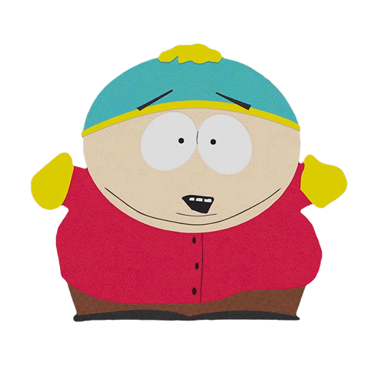 Happy Eric Cartman Sticker by South Park for iOS & Android | GIPHY