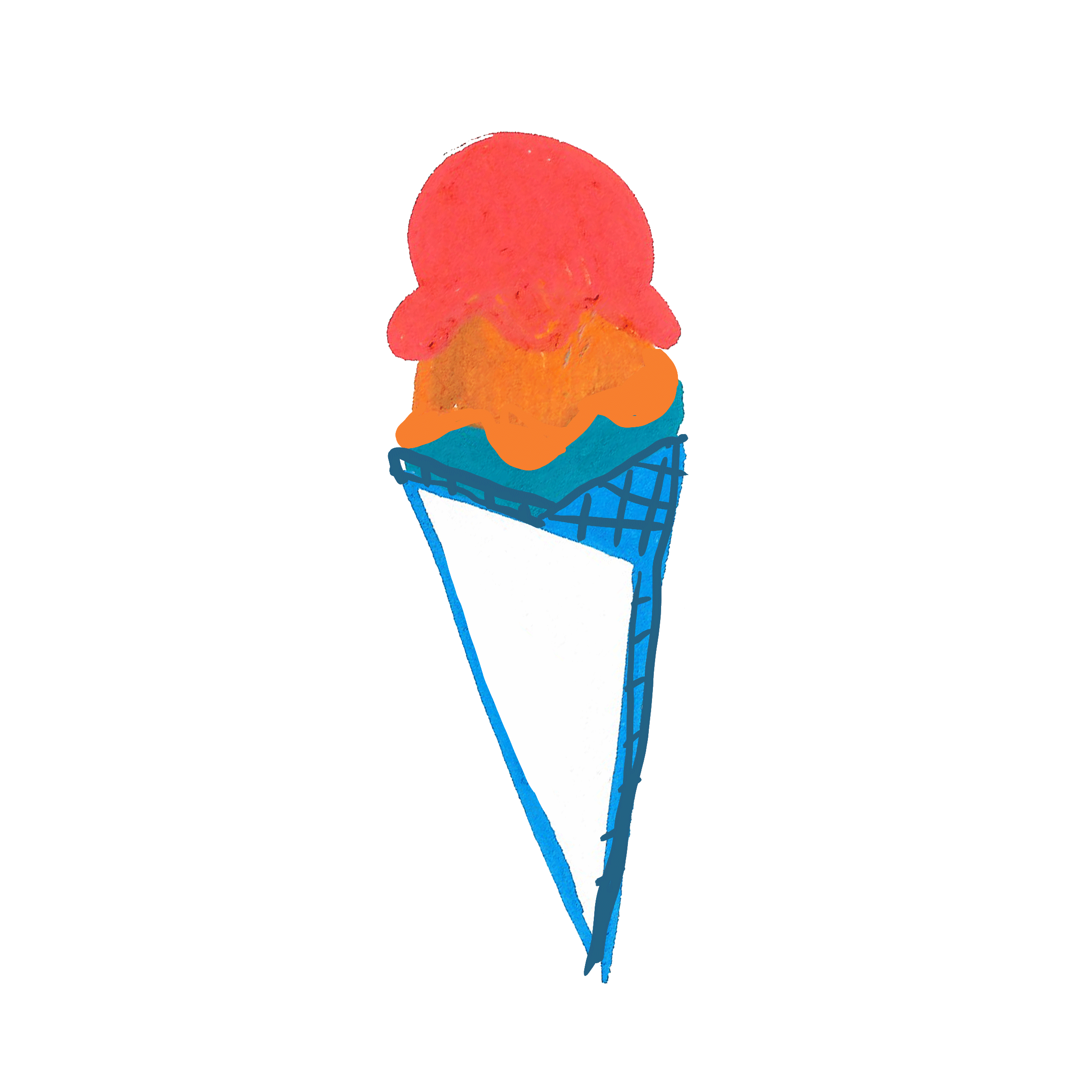 Ice Cream Animation Sticker for iOS & Android | GIPHY