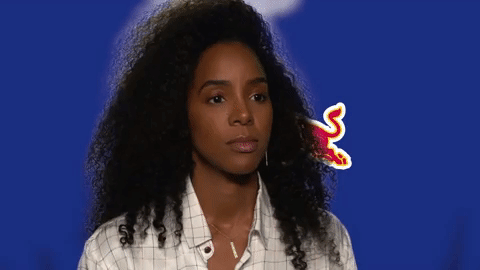 Kelly Rowland Laughing Gif