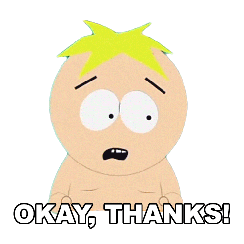 South Park Thanks Gif