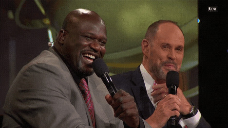 Shaquille O'Neal Lol GIF by NBA - Find & Share on GIPHY