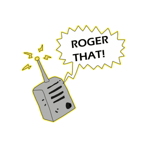Walkie Talkie Gotcha Sticker by Apex Communications Network for iOS ...