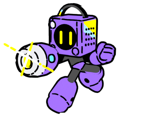 Space Robot Sticker by bryson mcbee for iOS & Android | GIPHY