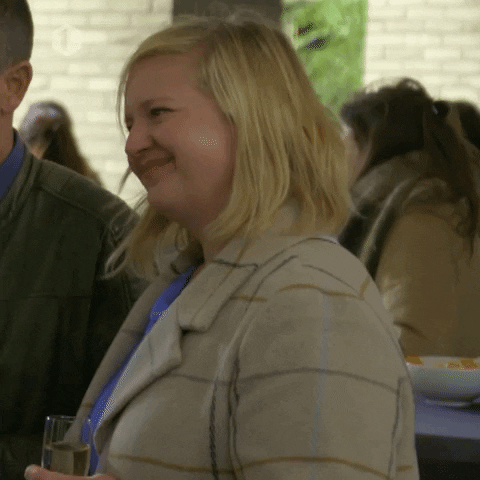 Awkward Wink GIF by vrt - Find & Share on GIPHY