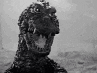 Dancing Godzilla Gif