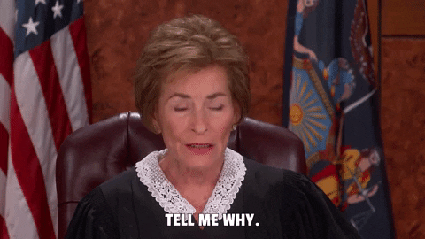 Judy Sheindlin GIF by Judge Judy - Find & Share on GIPHY