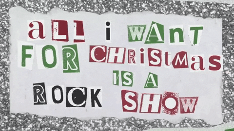 Rock Show Christmas GIF by nettwerkmusic - Find & Share on GIPHY