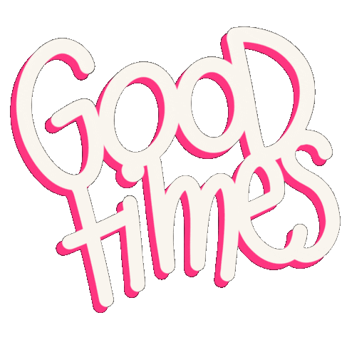 Good Times Friends Sticker by Demic for iOS & Android | GIPHY
