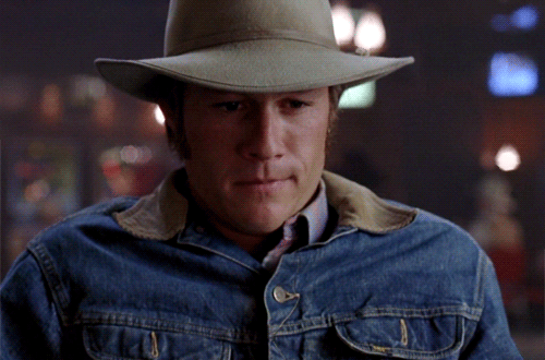 Heath Ledger Cowboy GIF by Maudit - Find & Share on GIPHY