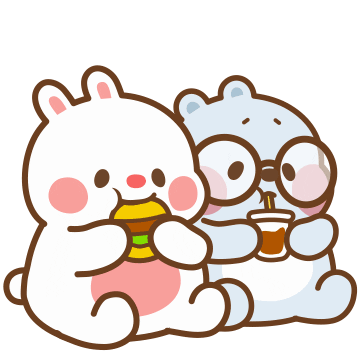 Tobi the Chubby Rabbit by Tonton Friends | GIPHY