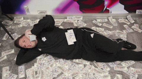 Rolling In Money Animated Gif