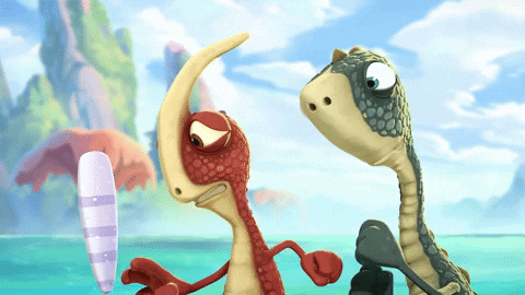 Warning T-Rex GIF by Gigantosaurus - Find & Share on GIPHY