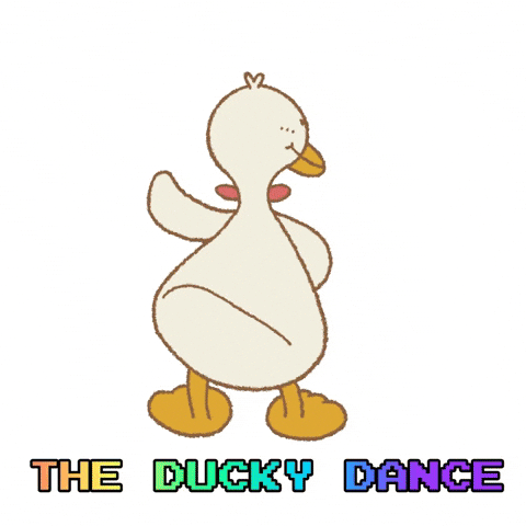 Dancing Duck Gif