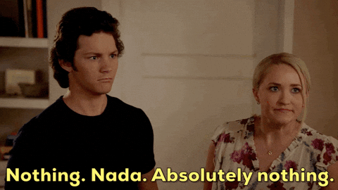 Emily Osment Nothing GIF by CBS - Find & Share on GIPHY