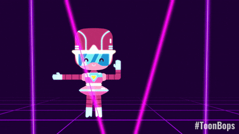 Flashing Lights Dance GIF by Treehouse Direct - Find & Share on GIPHY