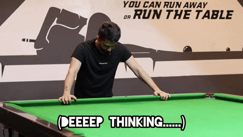 Thinking Billiards GIF by Digital Pratik - Find & Share on GIPHY