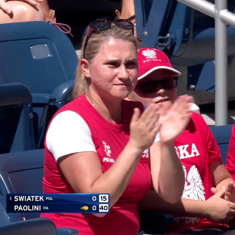 Us Open Tennis Clap GIF by US Open - Find & Share on GIPHY