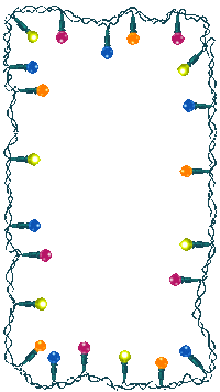 Christmas Lights Border Gif