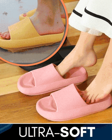Extremely Comfy Cloud Slippers for Women and Men | Shower Slippers Bat ...