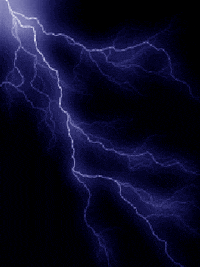 Person Struck By Lightning Gif