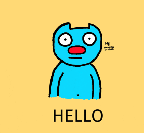 Sign Language Hello GIF by Nyahoo Studio - Find & Share on GIPHY