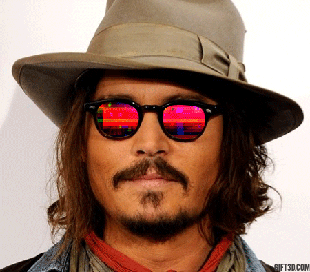 Johnny Depp Art GIF by G1ft3d - Find & Share on GIPHY
