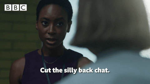 Bbc Iplayer Back Chat GIF by BBC - Find & Share on GIPHY