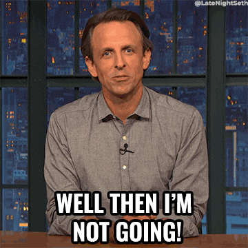 Go Get Out GIF by Late Night with Seth Meyers - Find & Share on GIPHY