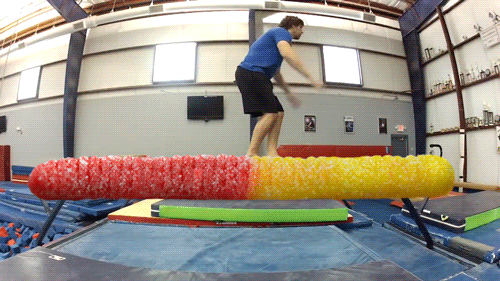 Fail Balance Beam GIF by Trolli - Find & Share on GIPHY