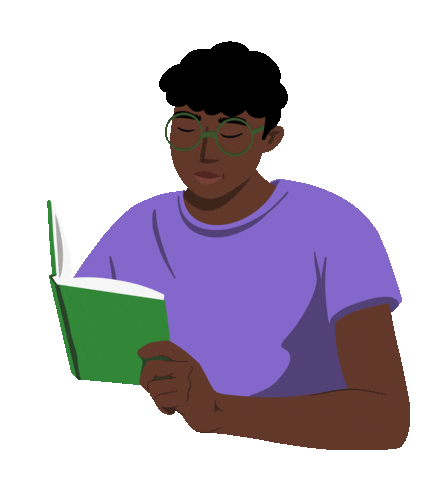 Reading Book Animated Gif