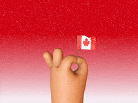 Canadian Flag Waving Gif