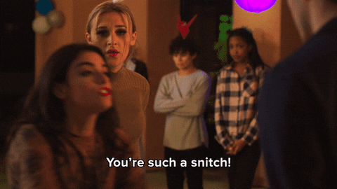 Youre Such A Snitch GIFs - Get the best GIF on GIPHY