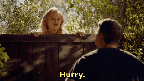 Hurry Up GIF by CBS - Find & Share on GIPHY