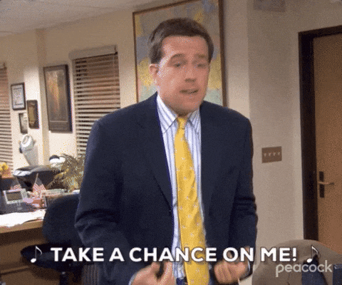 Take A Chance On Me GIFs - Get the best GIF on GIPHY