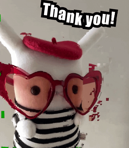 Thank-you-bunny GIFs - Get the best GIF on GIPHY