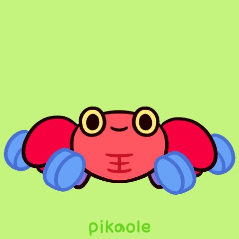 Crabby crab by pikaole | GIPHY