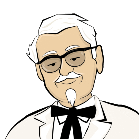 Colonel Sanders Cartoon
