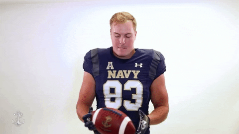 College Football Go Navy GIF by Navy Athletics - Find & Share on GIPHY