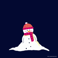 Animated Gif Snowman