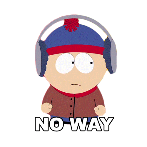 Stan Marsh No Sticker by South Park for iOS & Android | GIPHY